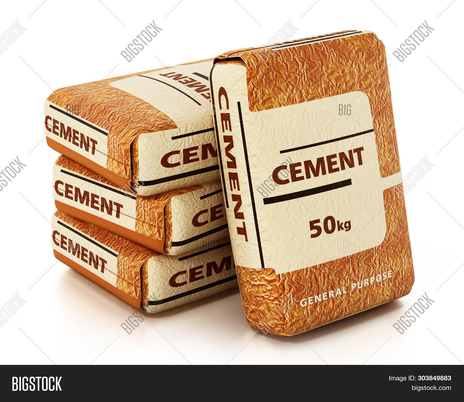 Cement Bag Generic Image & Photo (Free Trial) | Bigstock