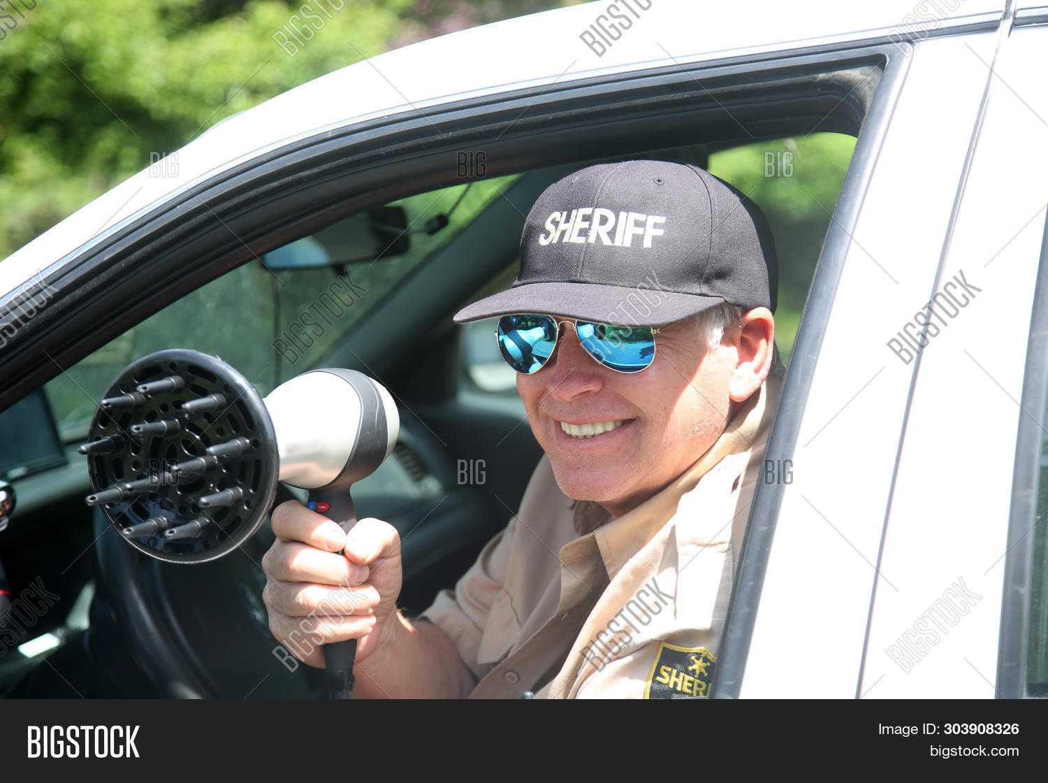 Fake Radar Trap Man Image And Photo Free Trial Bigstock