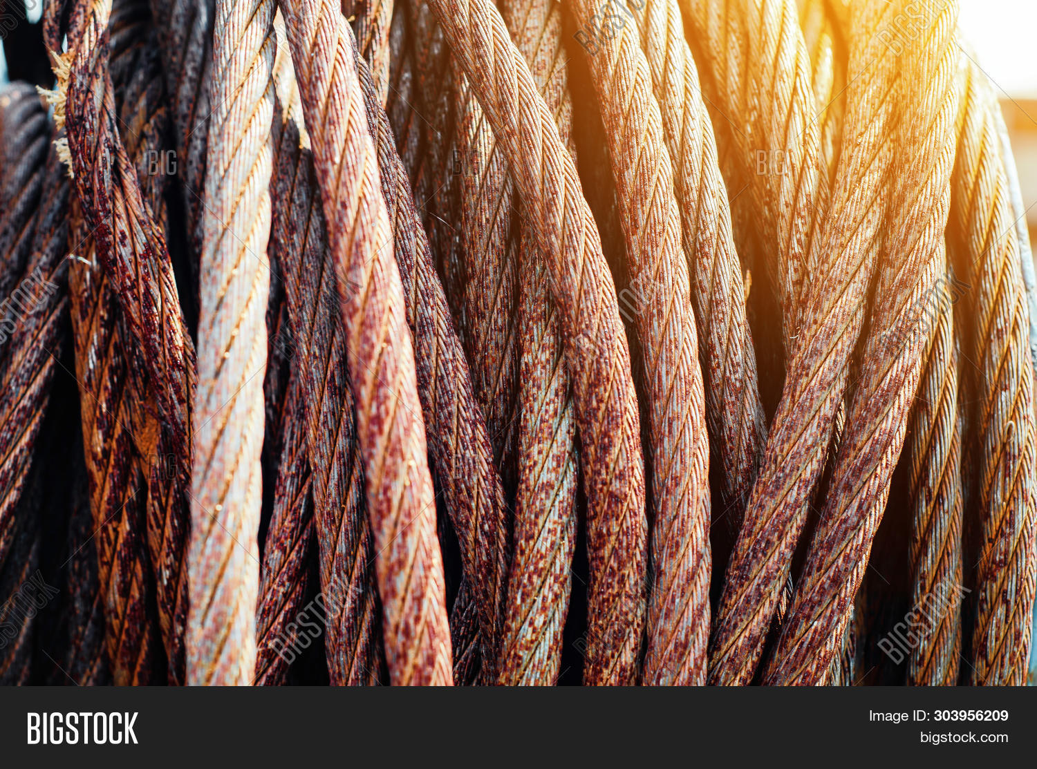 Rusty Metal Rope Wound Image & Photo (Free Trial) | Bigstock