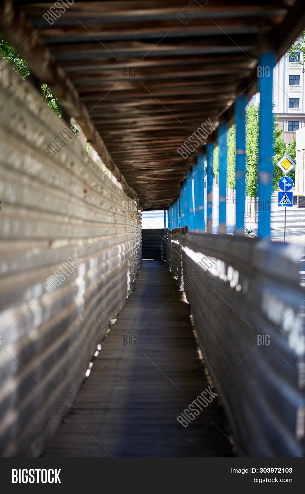 Temporary Pedestrian Image & Photo (Free Trial) | Bigstock