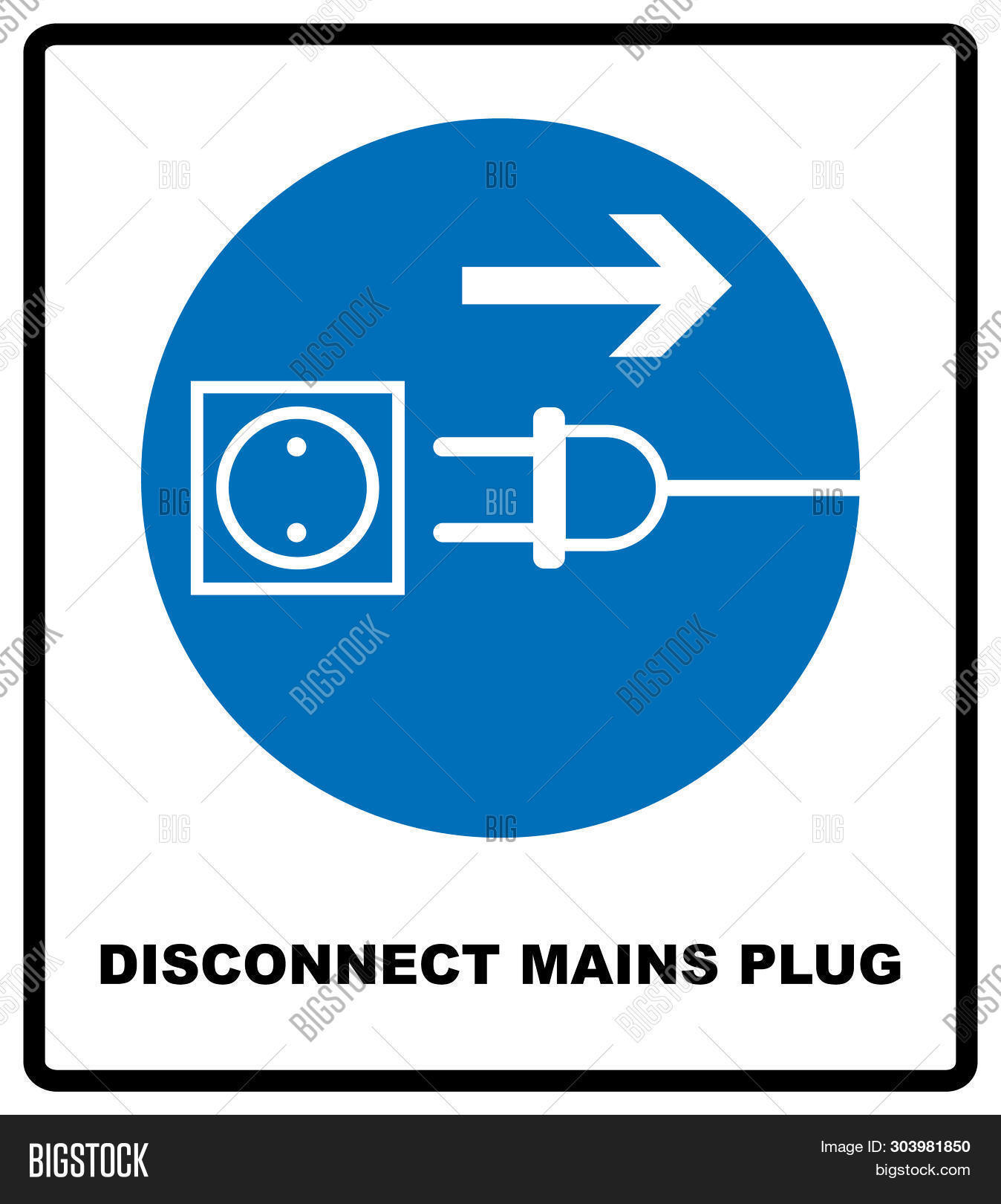 Disconnect Mains Plug Image & Photo (Free Trial) | Bigstock