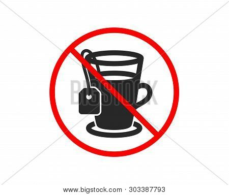 No Stop. Tea Bag Icon Vector & Photo (Free Trial) | Bigstock