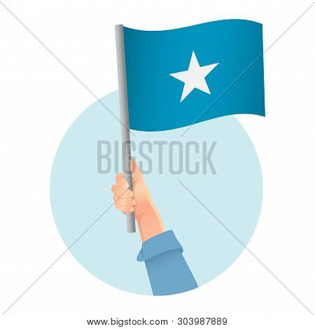 Somalia Flag Hand. Image & Photo (Free Trial) | Bigstock