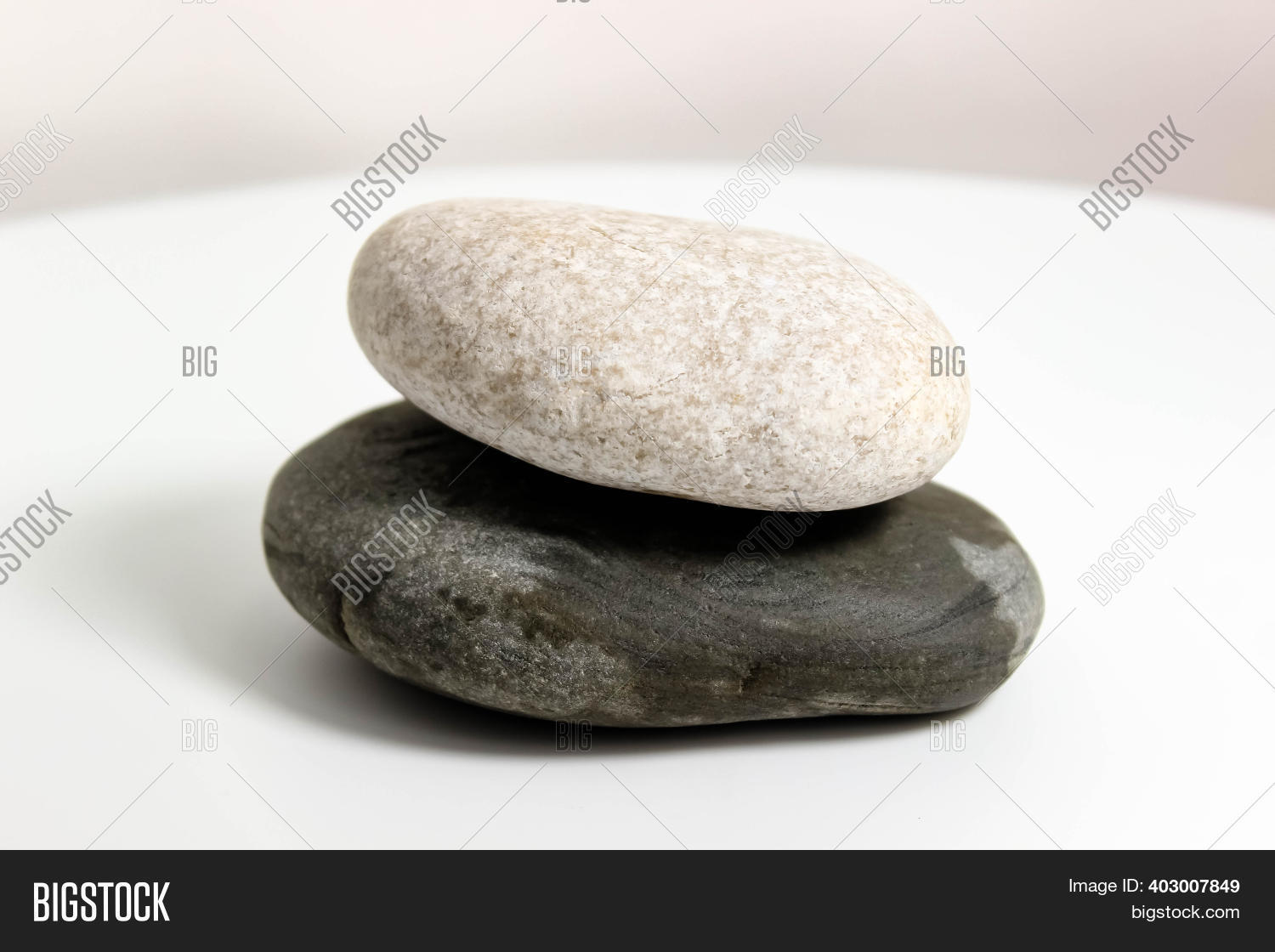 Two Smooth Sea Stones Image & Photo (Free Trial) | Bigstock