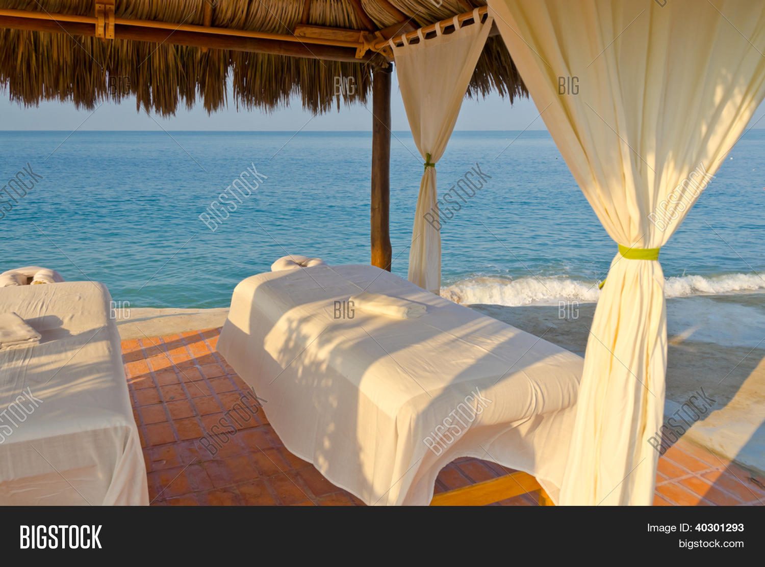 Spa Salon On Beach Image & Photo (Free Trial) | Bigstock