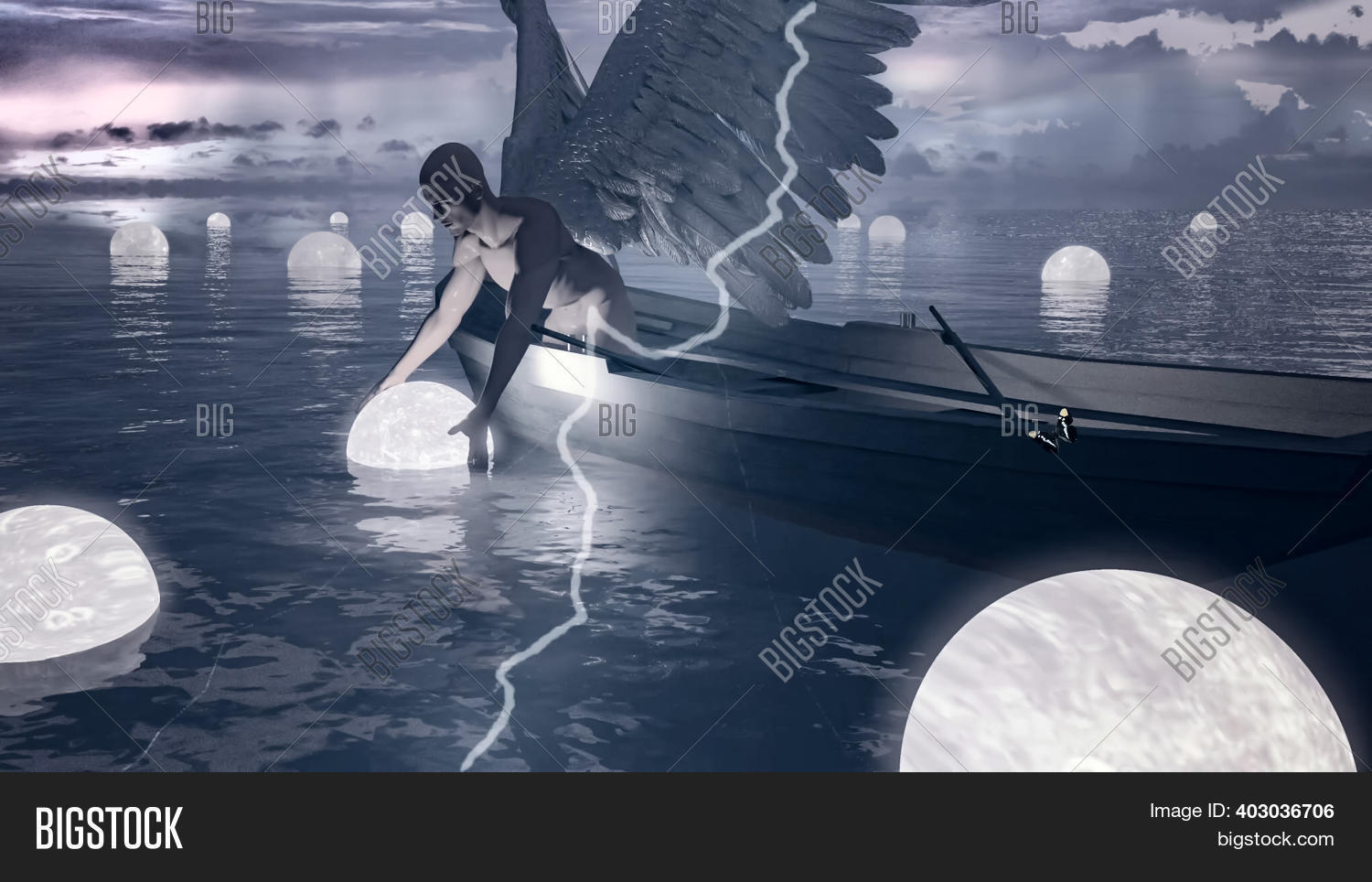 Angel Collects Image & Photo (Free Trial) | Bigstock