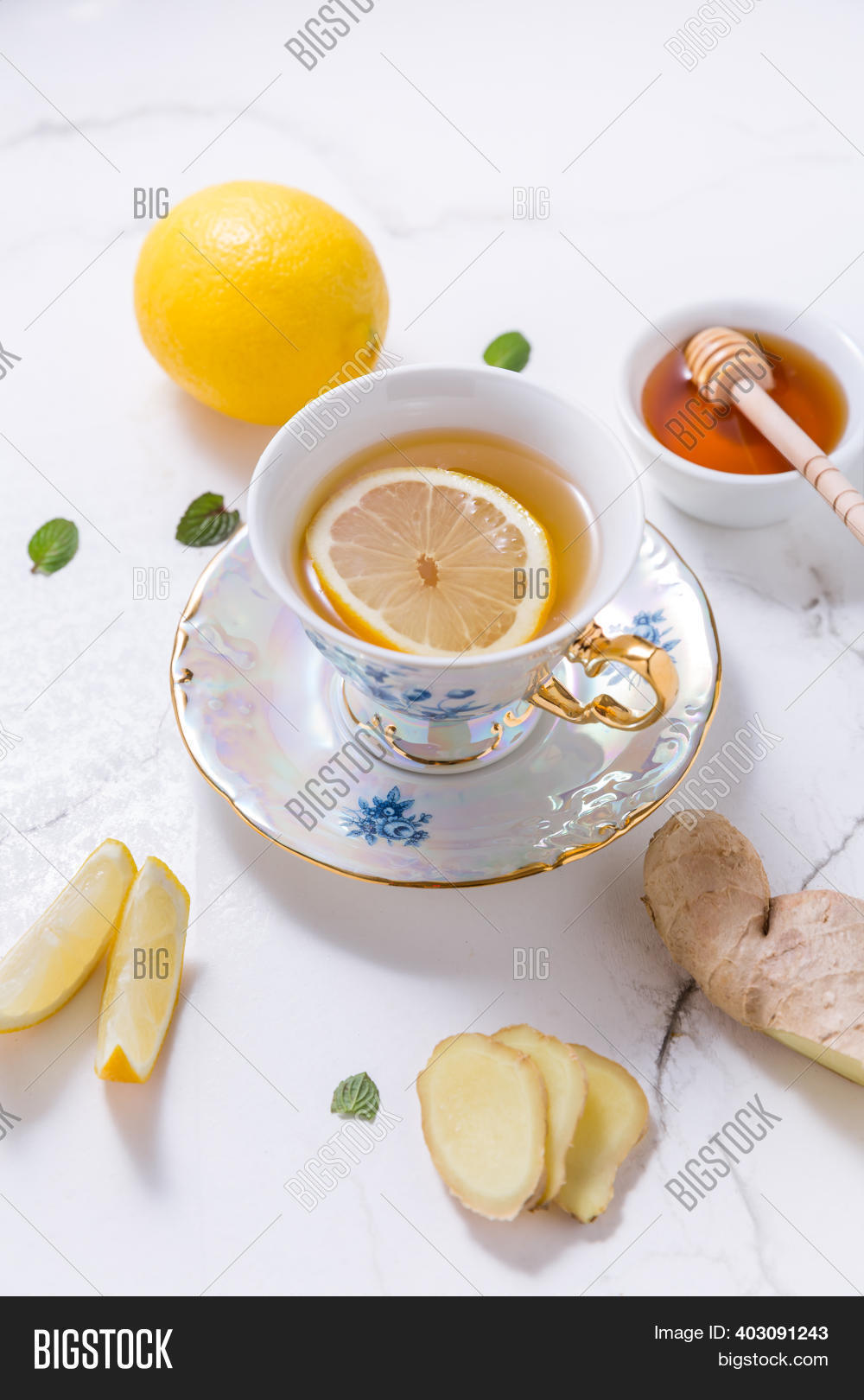 Tea Lemon, Ginger Image & Photo (Free Trial) | Bigstock