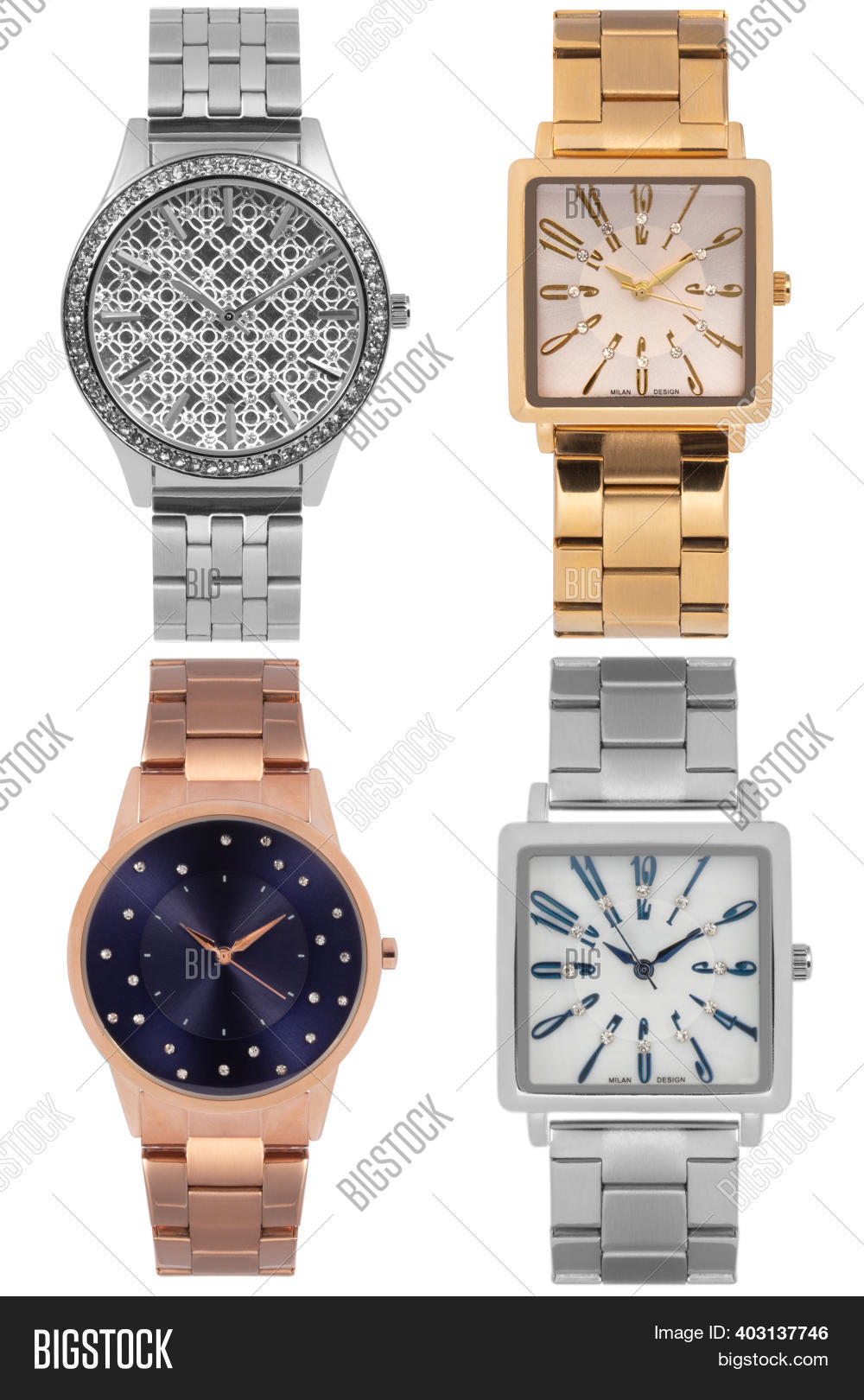 Wrist Watch Front Image & Photo (Free Trial) | Bigstock
