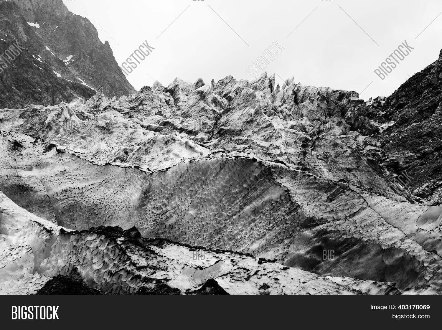 Glacier Deep Crevasses Image & Photo (Free Trial) | Bigstock