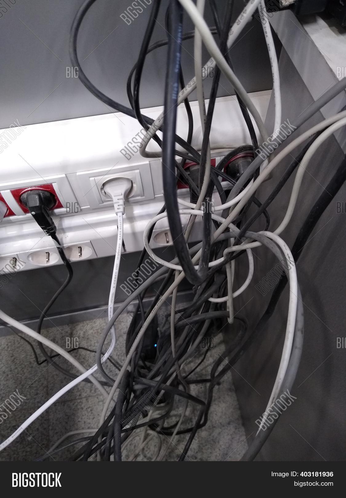 Electric Wires Image & Photo (Free Trial) | Bigstock