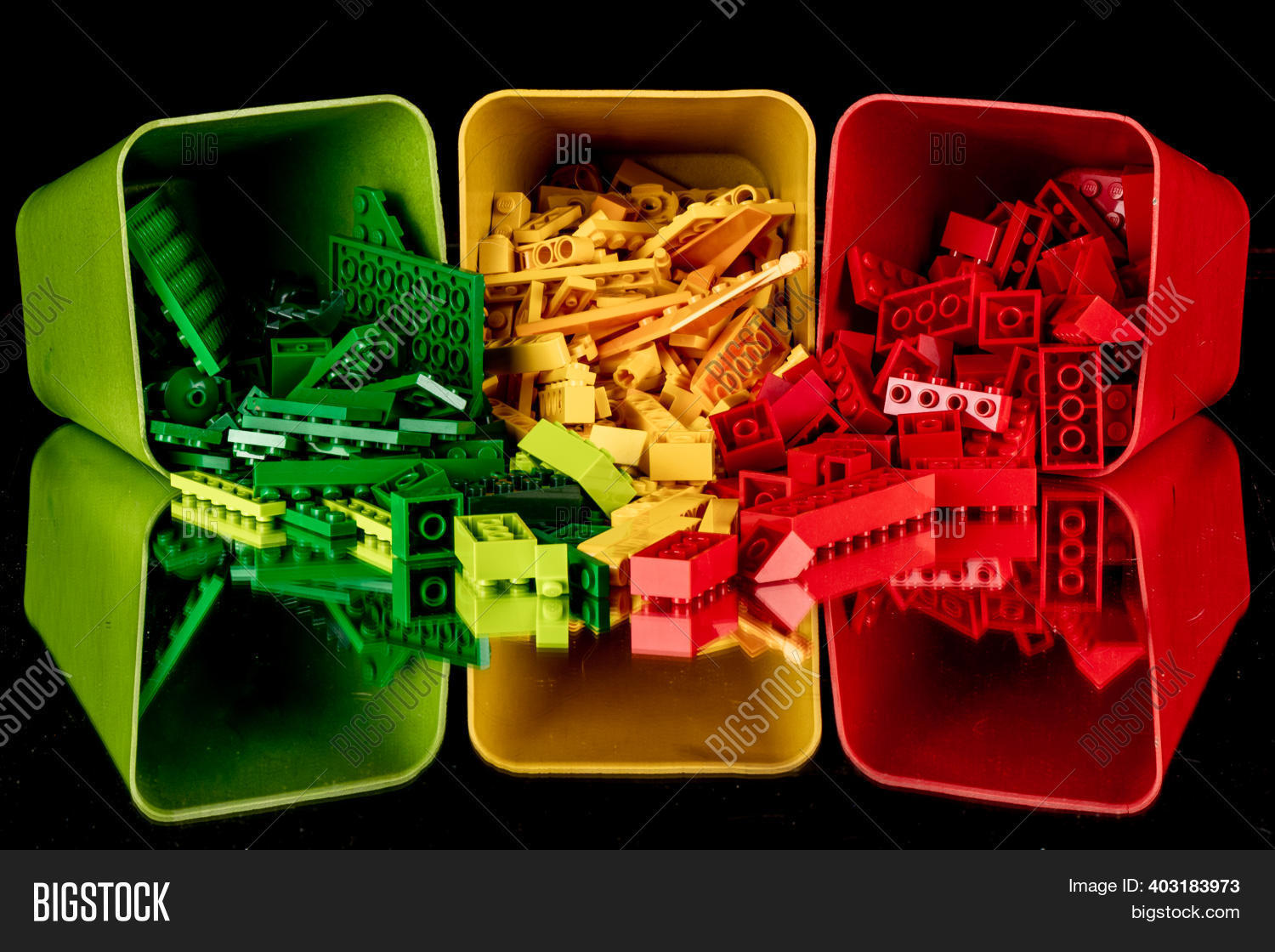 Three Colors Blocks Image & Photo (Free Trial) | Bigstock