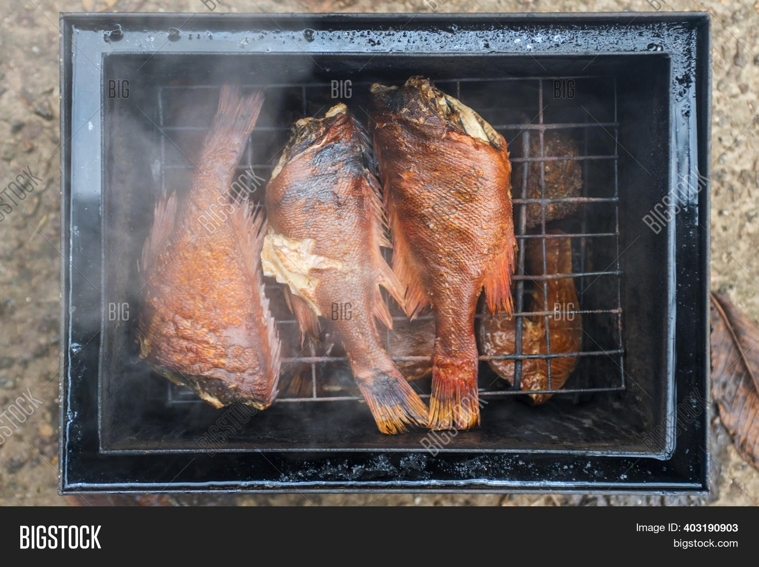 Smoked Fish Smokehouse Image & Photo (Free Trial) | Bigstock