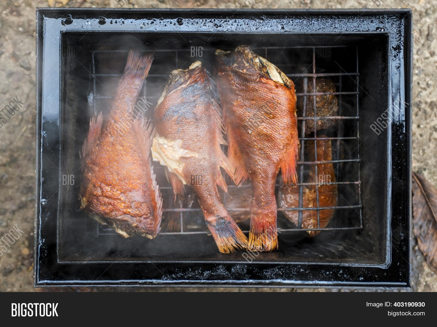Smoked Fish Smokehouse Image & Photo (Free Trial) | Bigstock