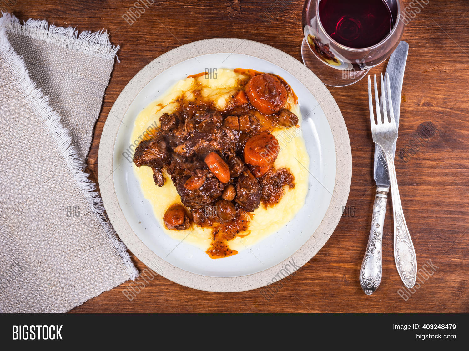 Burgundy Beef Mashed Image & Photo (Free Trial) | Bigstock