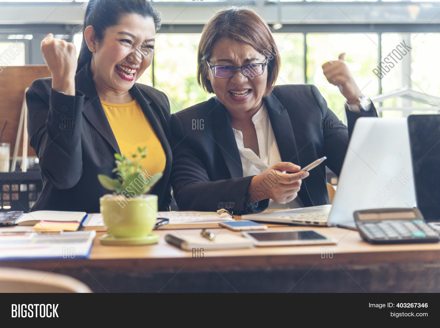 Happy Success Business Image & Photo (Free Trial) | Bigstock