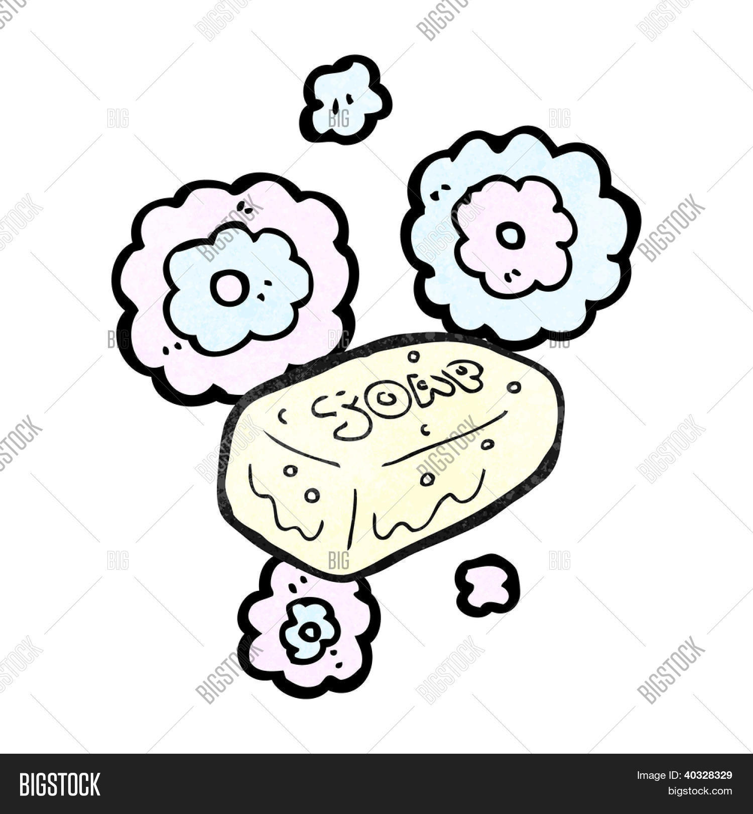 Cartoon Bar Soap Vector & Photo (Free Trial) | Bigstock