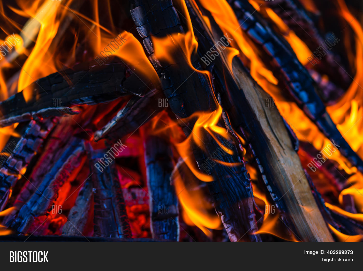 Burning Wood Chips Image & Photo (Free Trial) | Bigstock