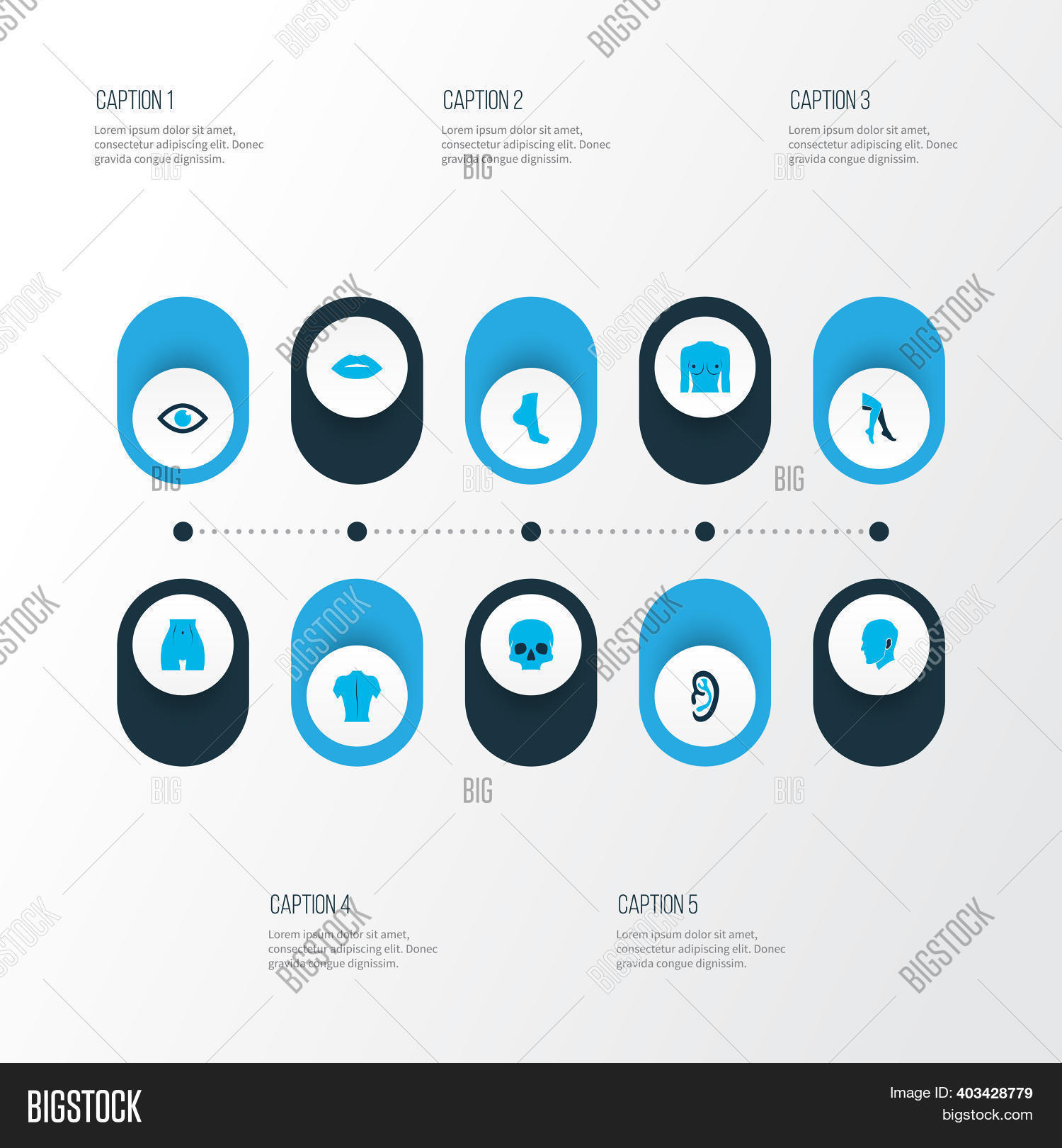 Part Icons Colored Set Image & Photo (Free Trial) | Bigstock