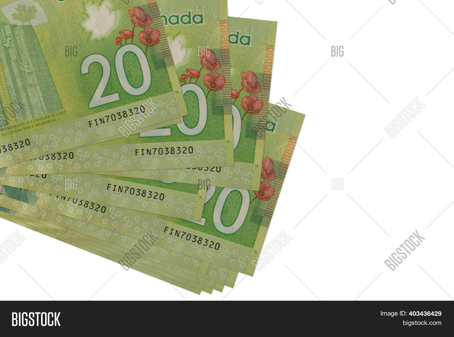 20 Canadian Dollars Image & Photo (Free Trial) | Bigstock