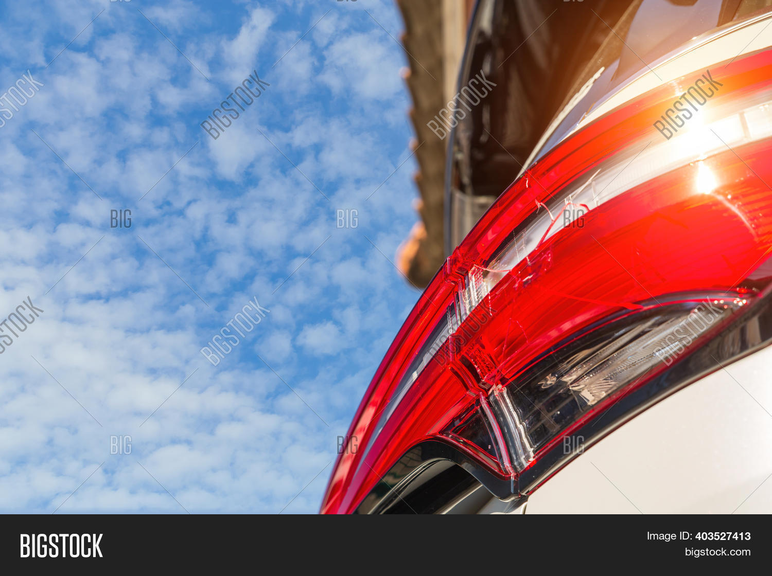 Rear Light Car Damaged Image & Photo (Free Trial) | Bigstock