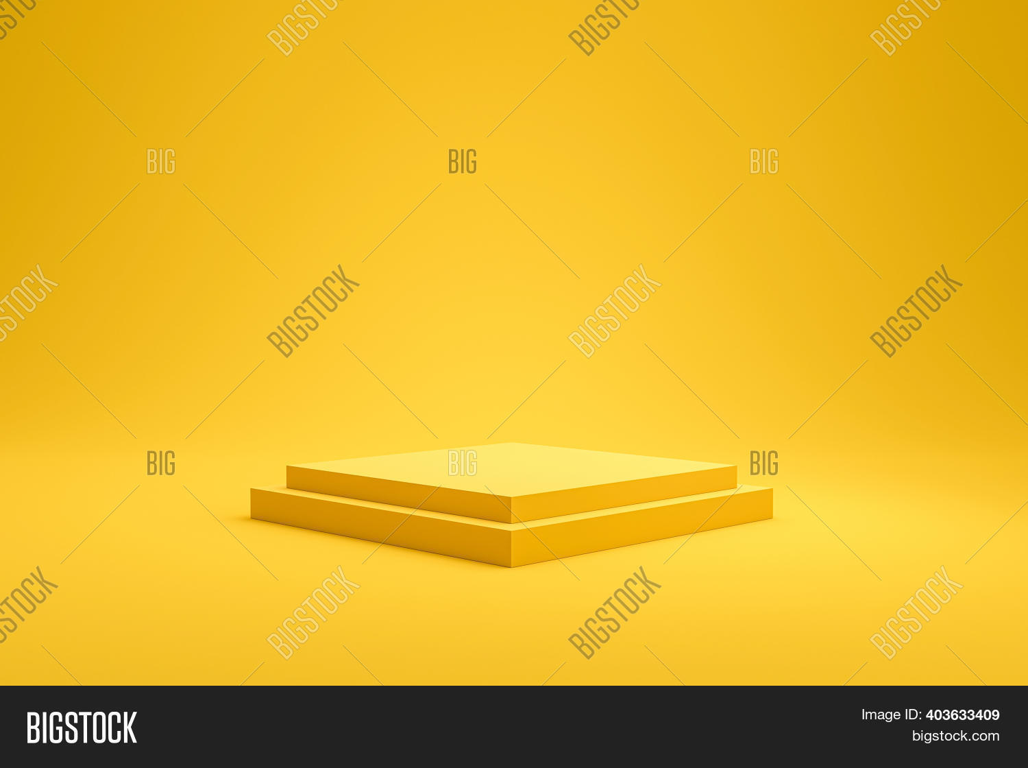 Yellow Podium Shelf Image & Photo (Free Trial) | Bigstock