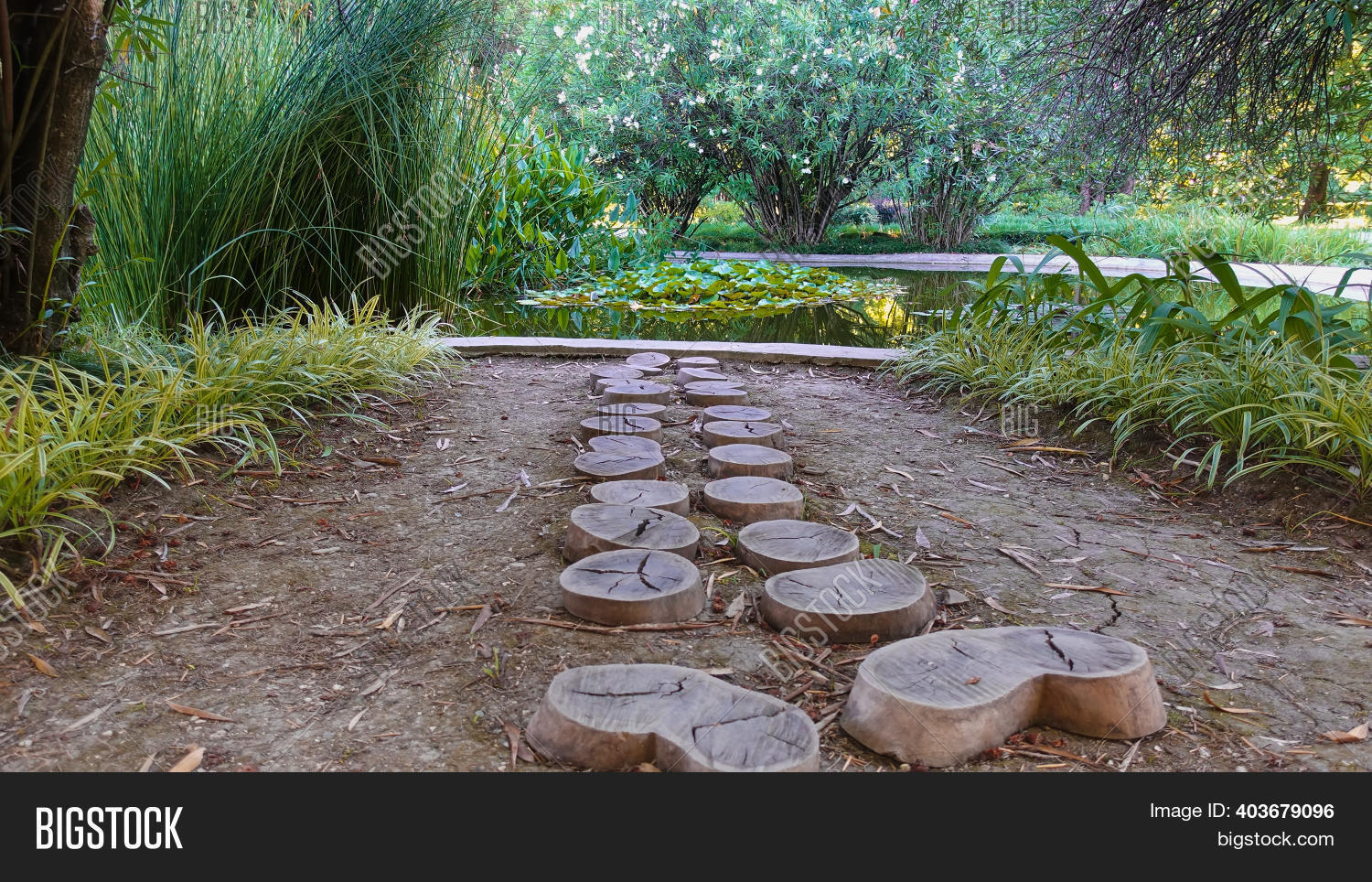 Park Design. Path Image & Photo (Free Trial) | Bigstock