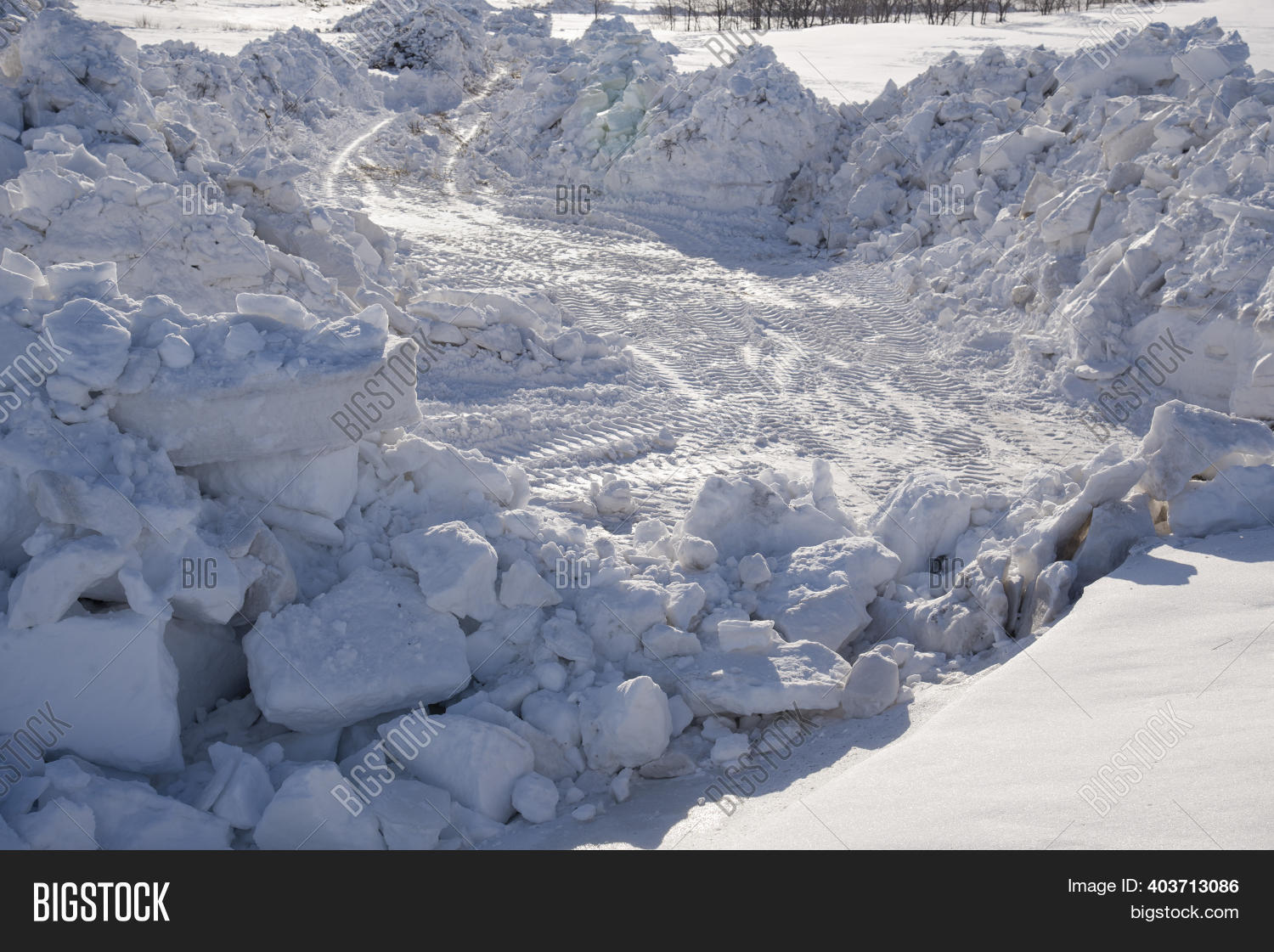 Snow After Cleaning Image & Photo (Free Trial) | Bigstock