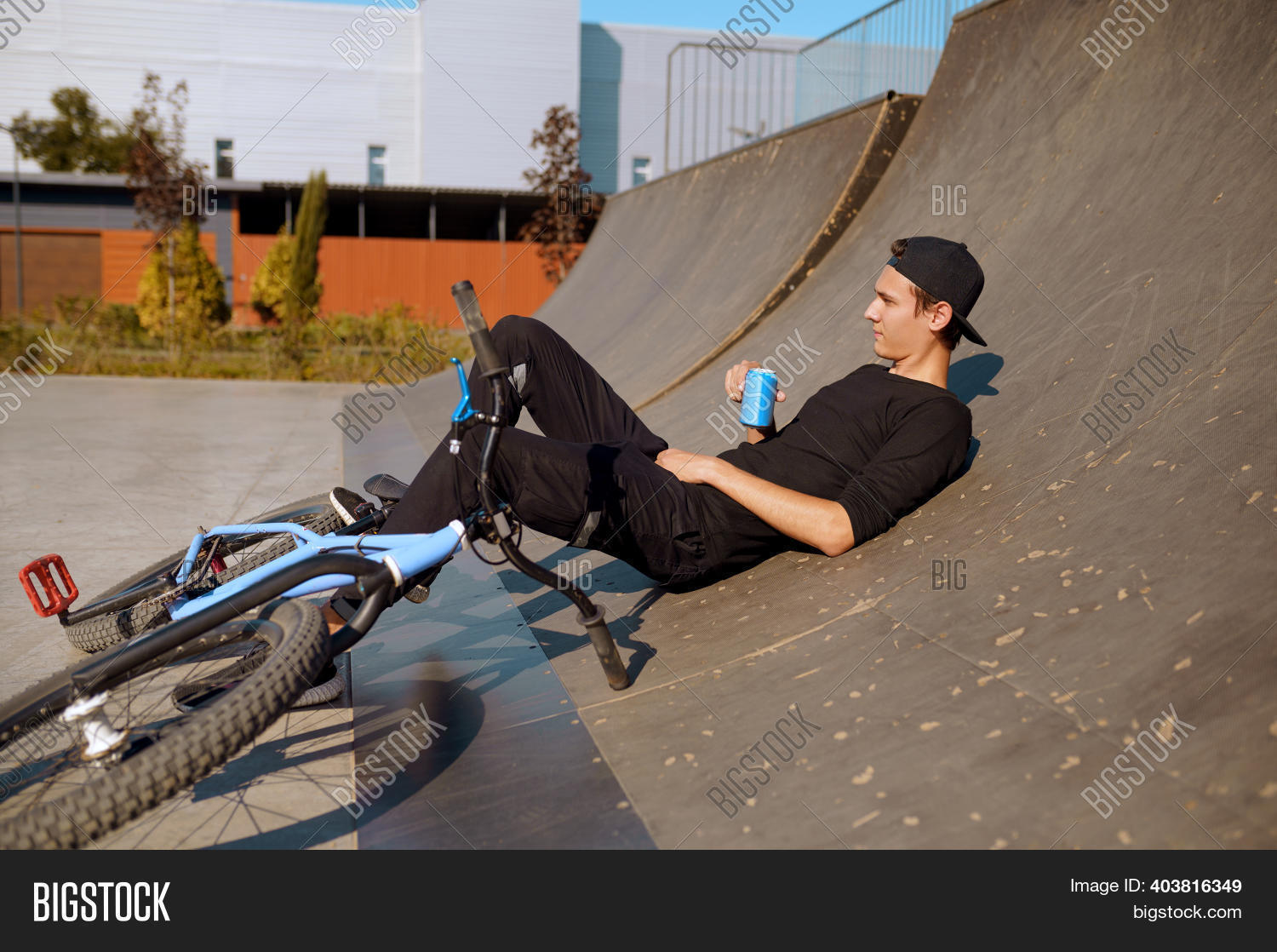 Young Male Bmx Biker Image & Photo (Free Trial) | Bigstock