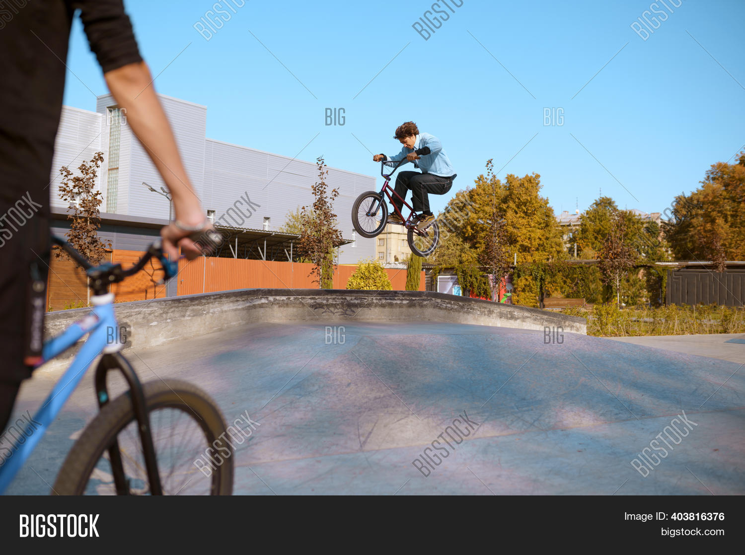 Bmx Rider, Jump Action Image & Photo (Free Trial) | Bigstock