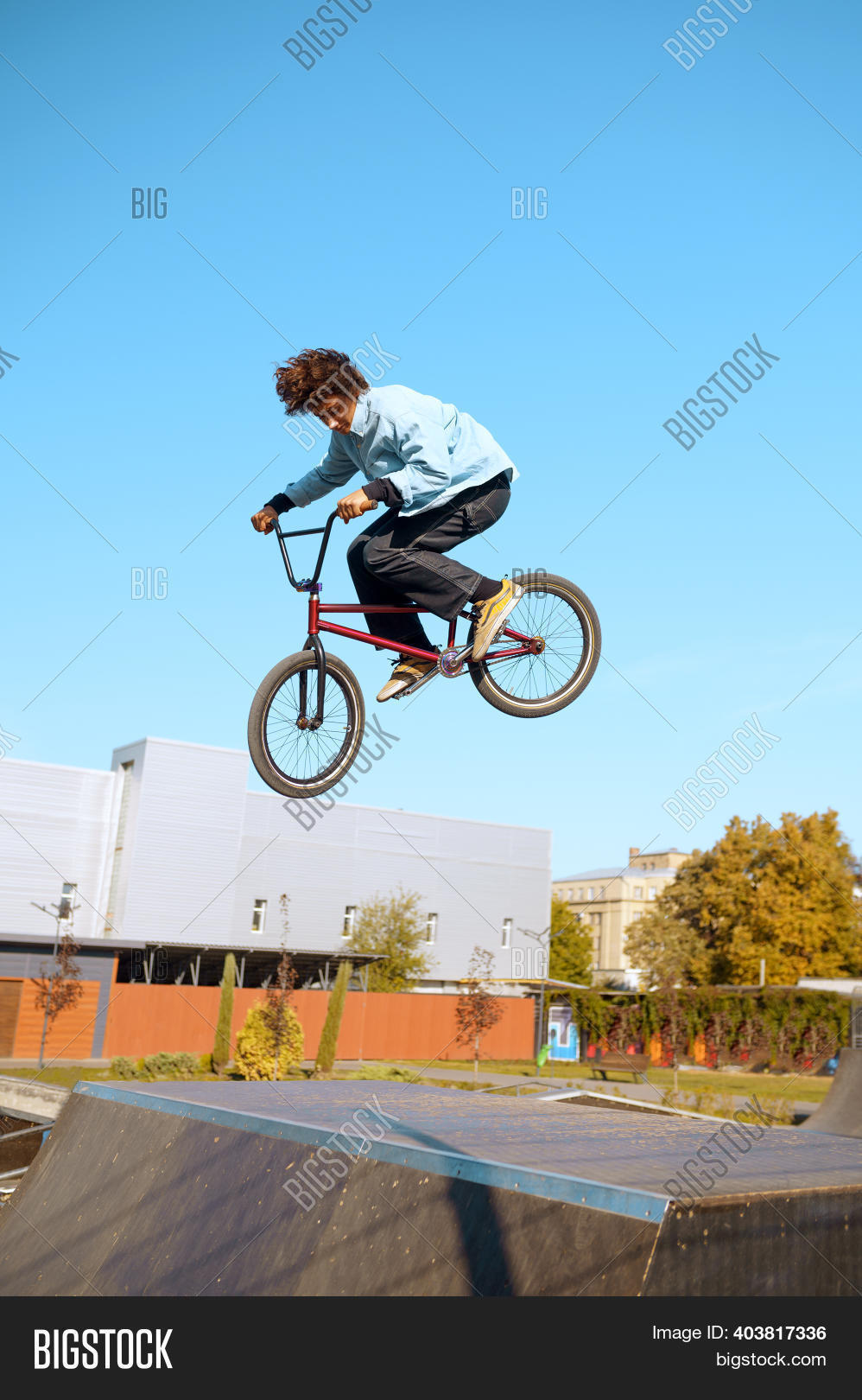 Male Bmx Biker Doing Image & Photo (Free Trial) | Bigstock