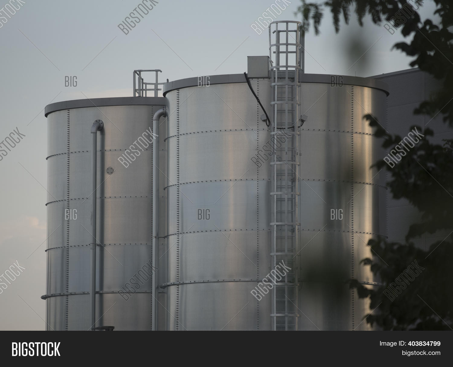 Silo Towers Storing Image & Photo (Free Trial) | Bigstock