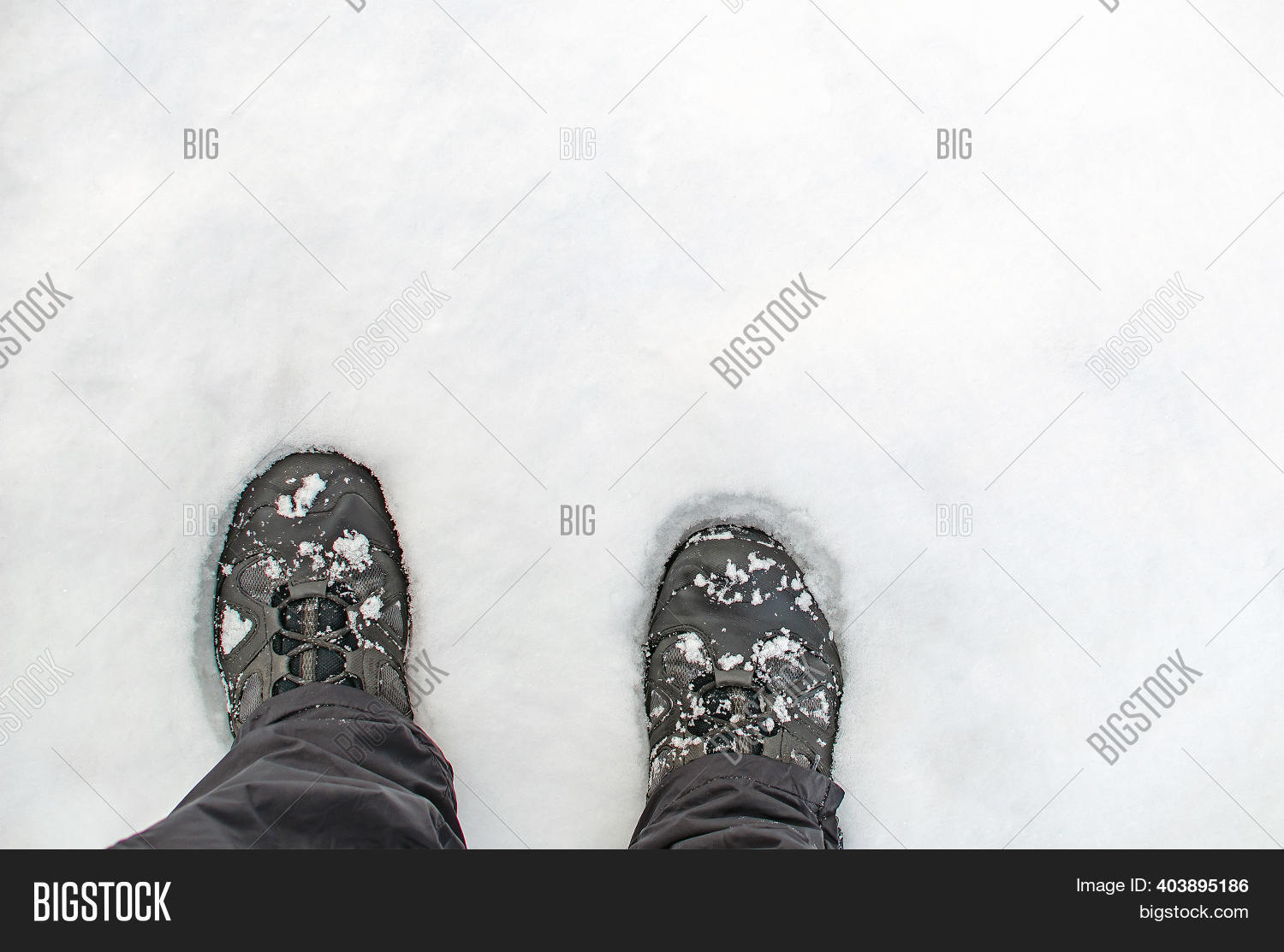 Boots Snow, Close- Image & Photo (Free Trial) | Bigstock