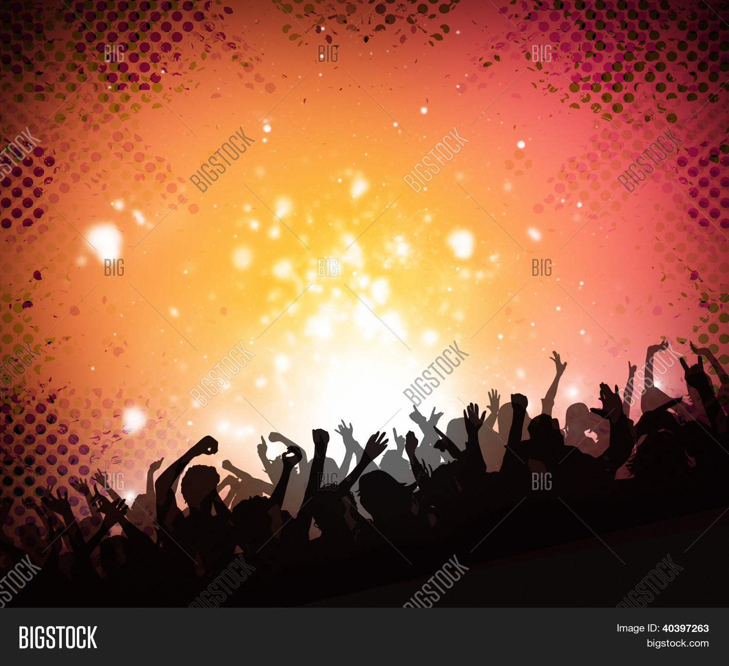 Music Crowd Background Image & Photo (Free Trial) | Bigstock