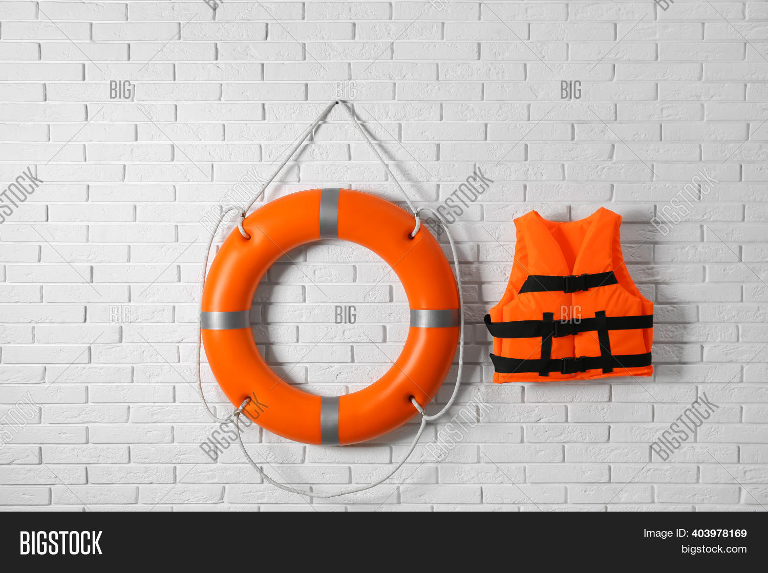 Orange Life Jacket Image & Photo (Free Trial) | Bigstock