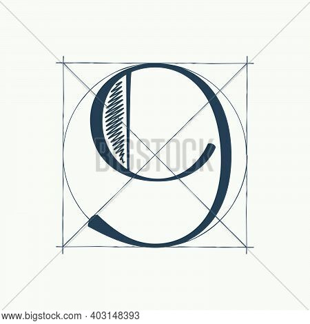 Number Nine Logo Vector & Photo (Free Trial) | Bigstock