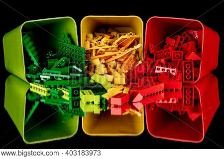 Three Colors Blocks Image & Photo (Free Trial) | Bigstock
