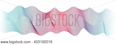 Pink Waveform Vector Background Images, Illustrations & Vectors (Free ...