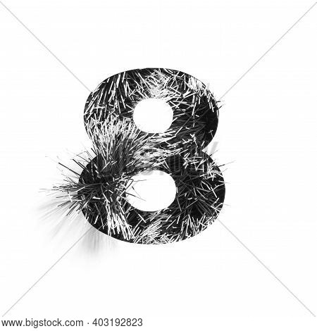 Black Number Eight Image & Photo (Free Trial) | Bigstock