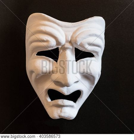 White Theatrical Mask Image & Photo (Free Trial) | Bigstock