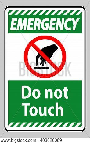 Emergency Do Not Vector & Photo (Free Trial) | Bigstock