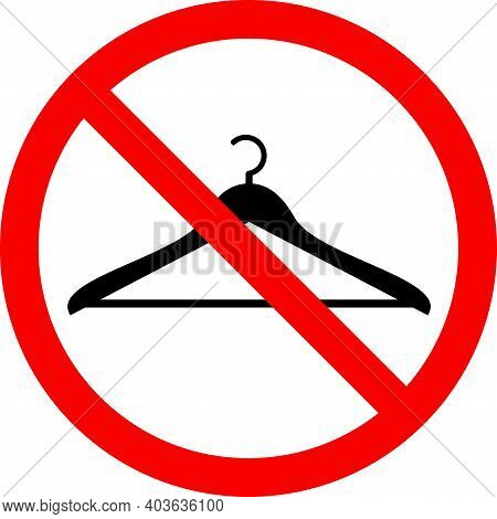 No Hanger Sign No Vector & Photo (Free Trial) | Bigstock