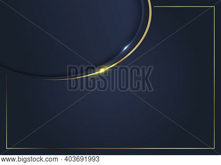 Template Gold Curve Vector & Photo (Free Trial) | Bigstock