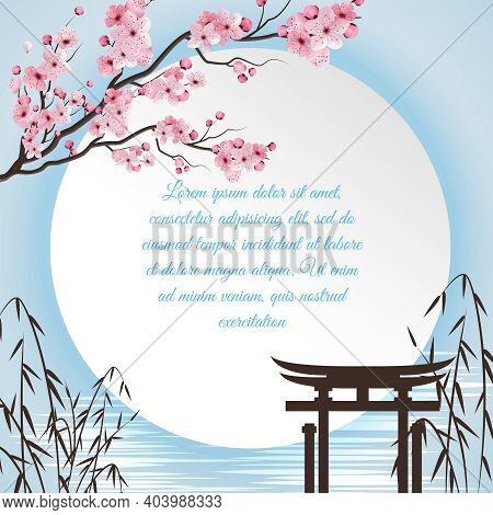 Sakura Cartoon Vector & Photo (Free Trial) | Bigstock