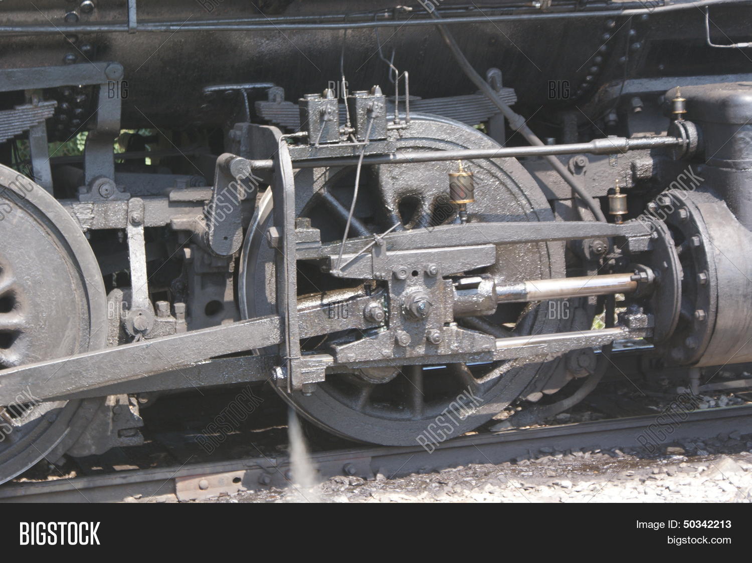 Steam Locomotive Drive Image & Photo (Free Trial) | Bigstock