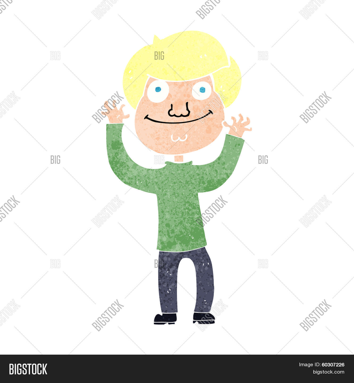 Cartoon Happy Boy Vector & Photo (Free Trial) | Bigstock