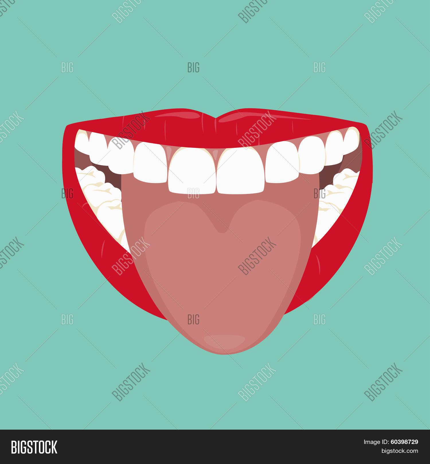 Wide Open Mouth Vector & Photo (Free Trial) | Bigstock