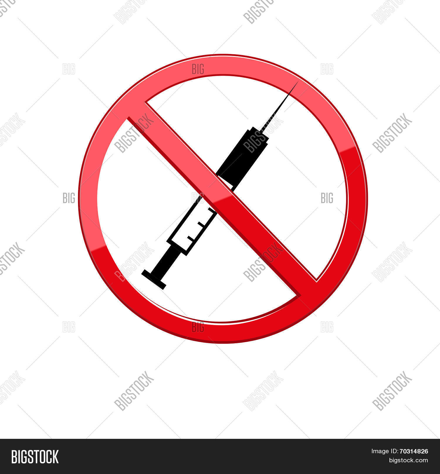 No Drugs - Prohibited Vector & Photo (Free Trial) | Bigstock