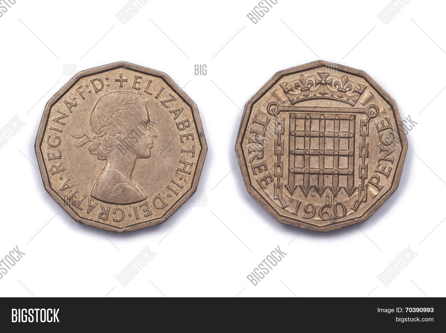 Three Penny Coin - Image & Photo (Free Trial) | Bigstock