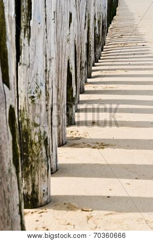 Timber Groynes On Image & Photo (Free Trial) | Bigstock