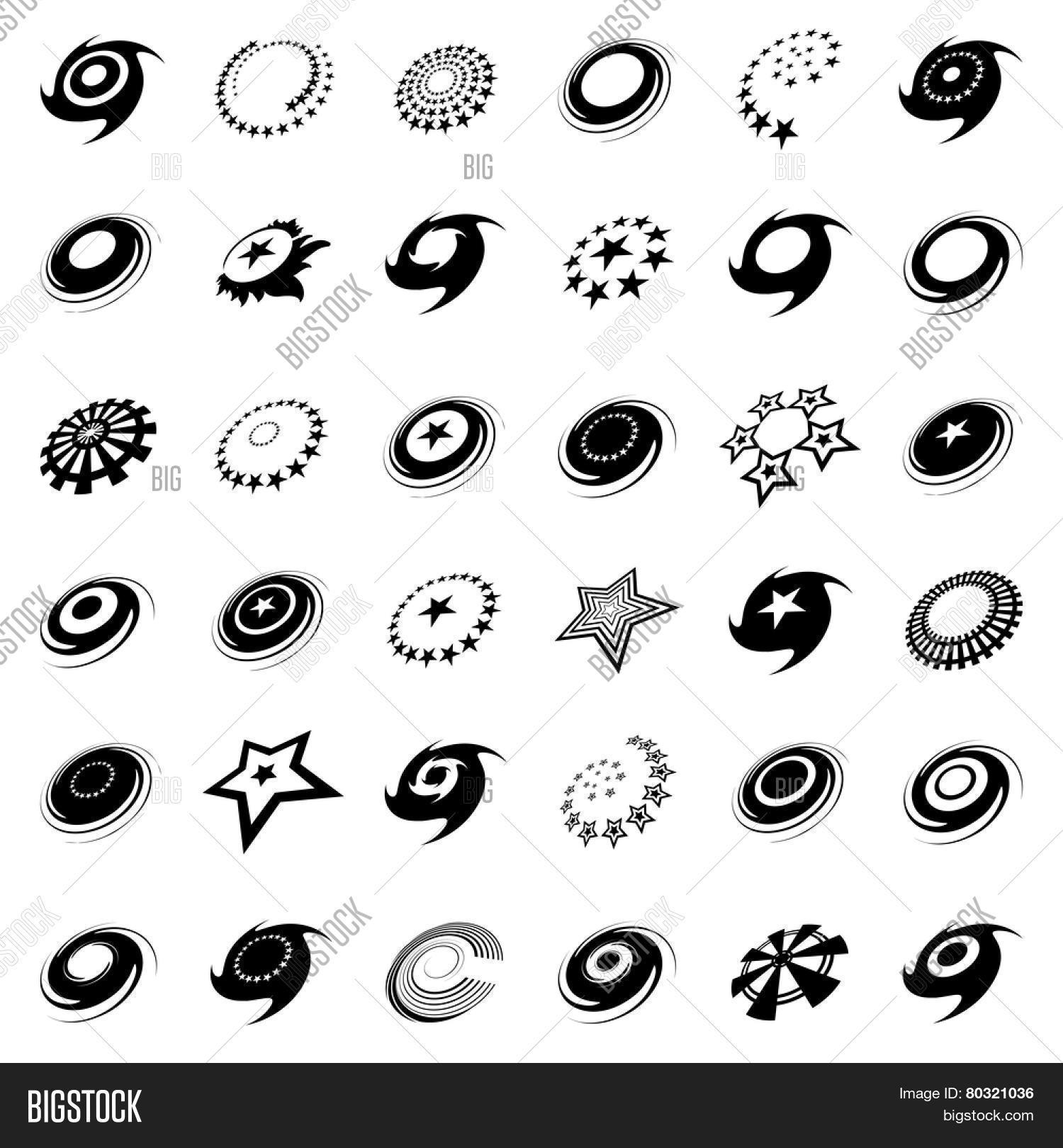 Stars Rotation Design Vector & Photo (Free Trial) | Bigstock